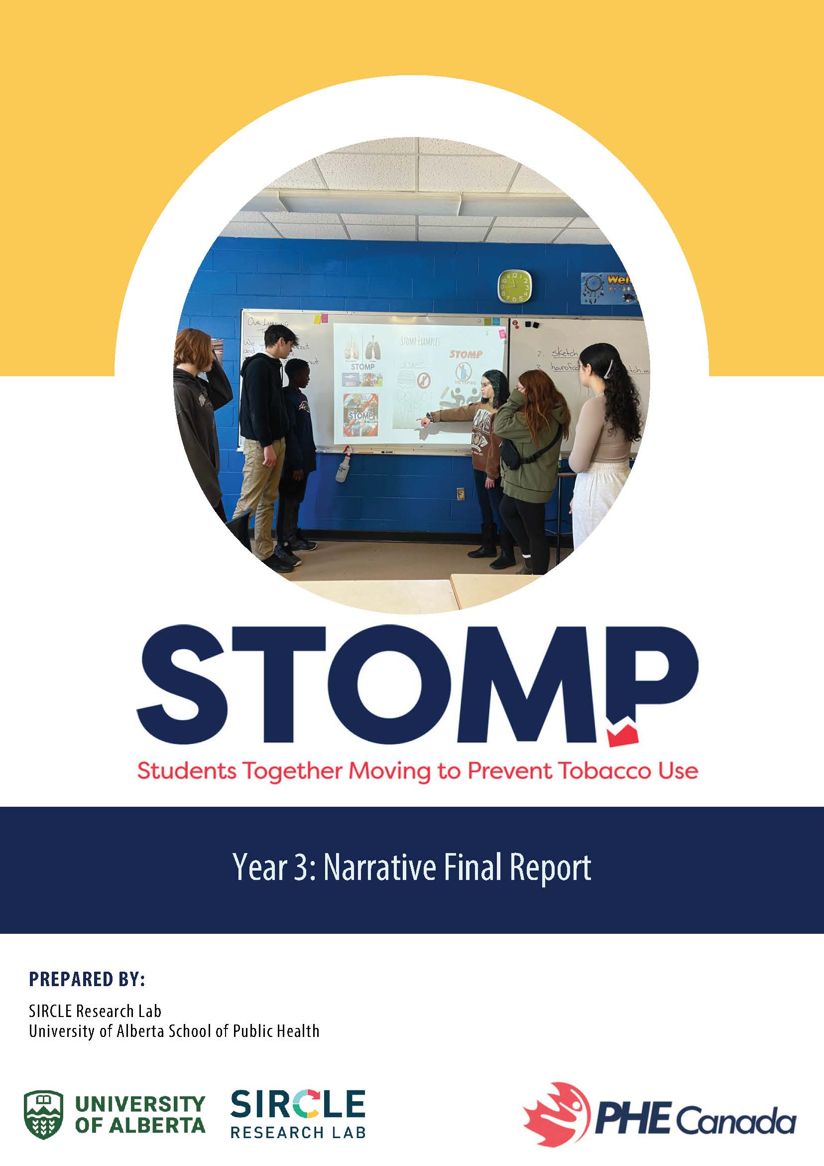 STOMP Pilot Project Summary Report | PHE Canada